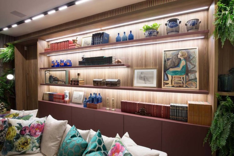 A Sala com Arte do Arquiteto Renato Mello - Detalhes Mágicos
